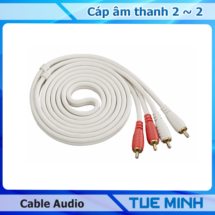 Cáp âm thanh Audio AV JSJ 4 đầu bông sen (AV 4 ĐẦU) | Lazada.vn