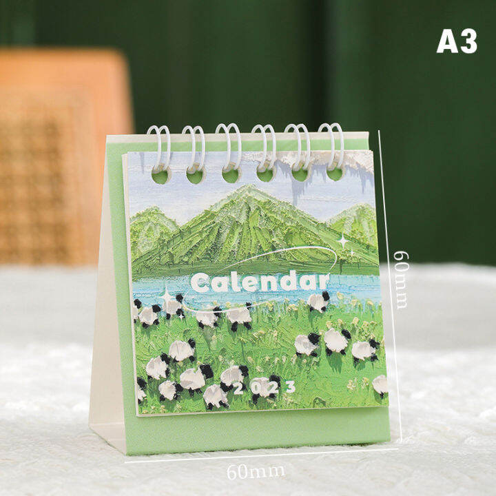 MLE 2023 Desktop Mini Calendar Daily Schedule Table Planner Office ...
