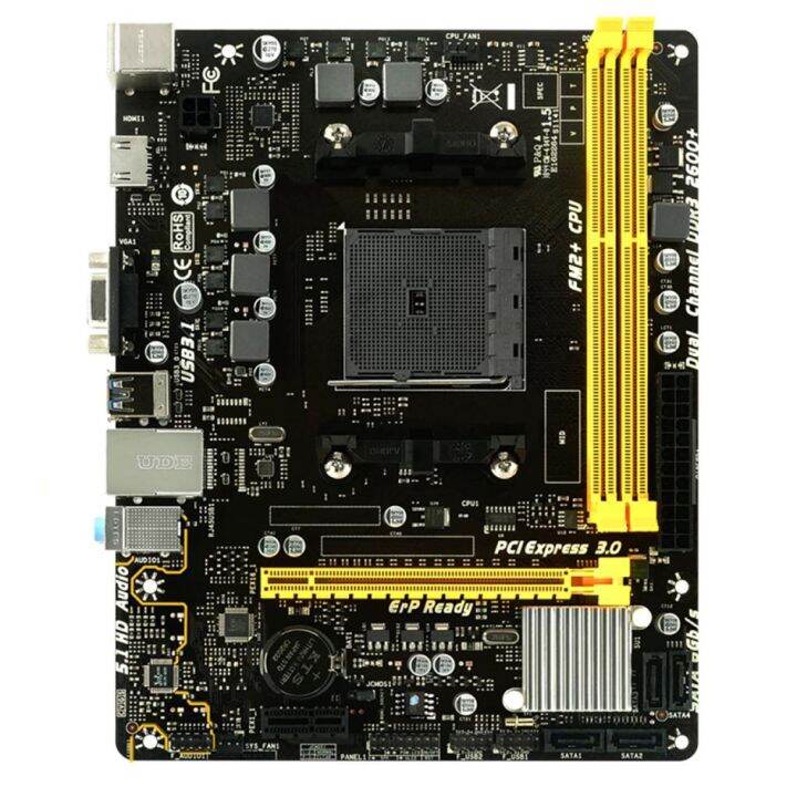 Biostar A68MHE FM2+ FM2 Motherboard DDR3 32G USED A68H DESKTOP MAINBOARD MATX USB3.1 A55 A58 A88 ...