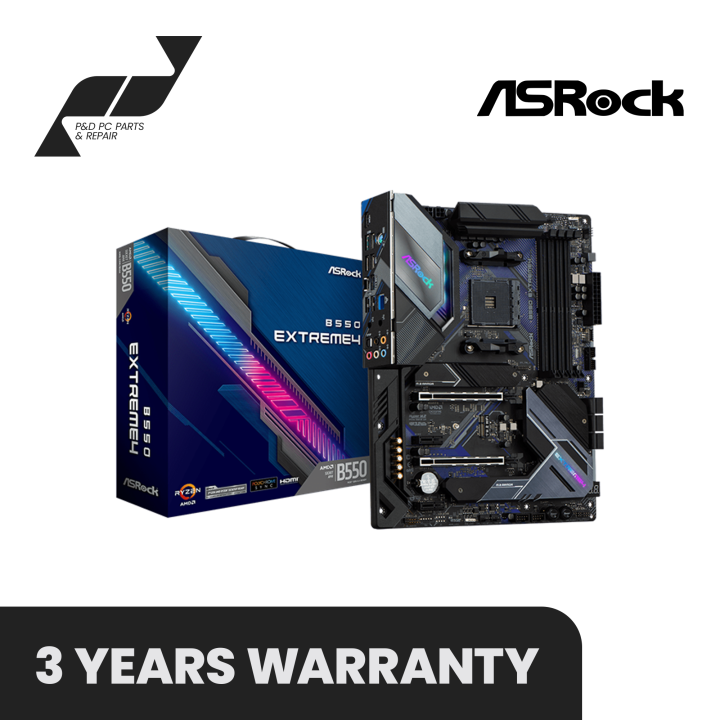 ASRock B550 Extreme4 AMD AM4 ATX Motherboard | Lazada PH