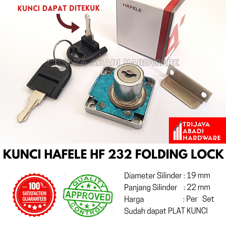 Kunci Hafele HF 232 Folding Lock | Lazada Indonesia