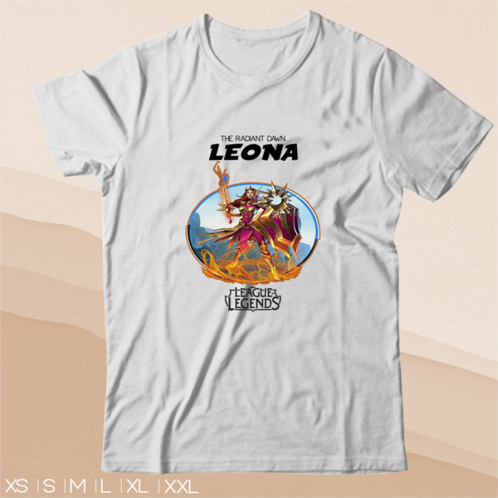 LEAGUE OF LEGENDS LEONA THE RADIANT DAWN GAMING SHIRT (GS32) | Lazada PH