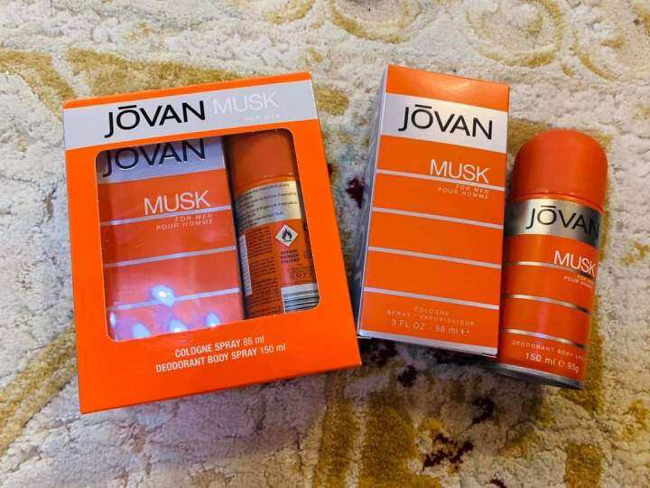 Jovan Musk with Deodorant Bundle Gift Set | Lazada PH