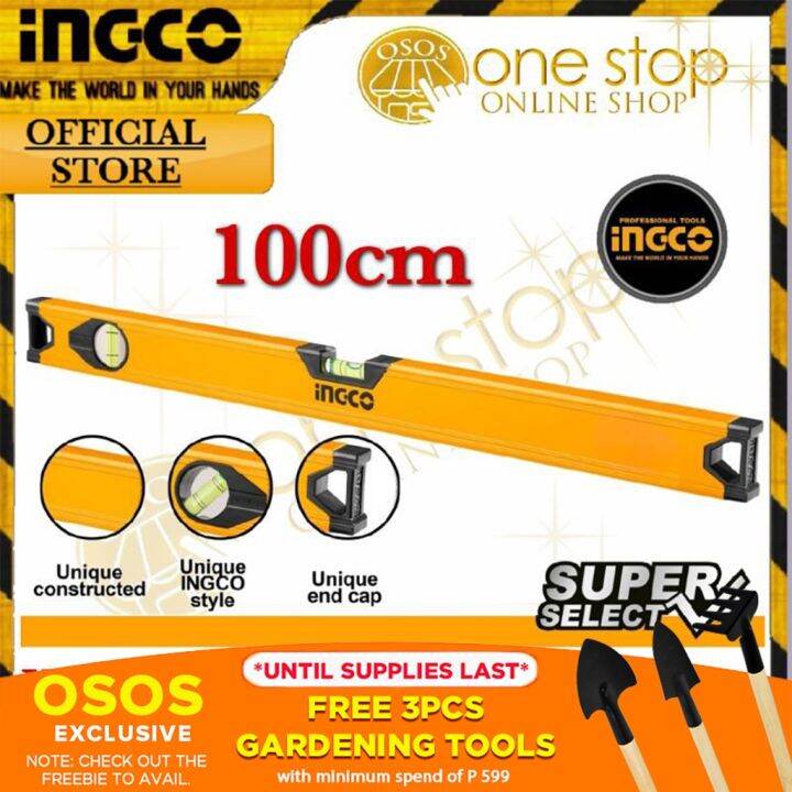 Original Brand of Ingco Super Select 100cm Spirit Level HSL58100 •OSOS ...