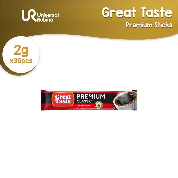 Great Taste Premium Sticks (2G X 36) | Lazada PH