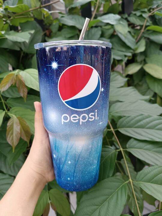 Ly giữ nhiệt inox Rap Việt 900 ml Pepsi - Ô long | Lazada.vn