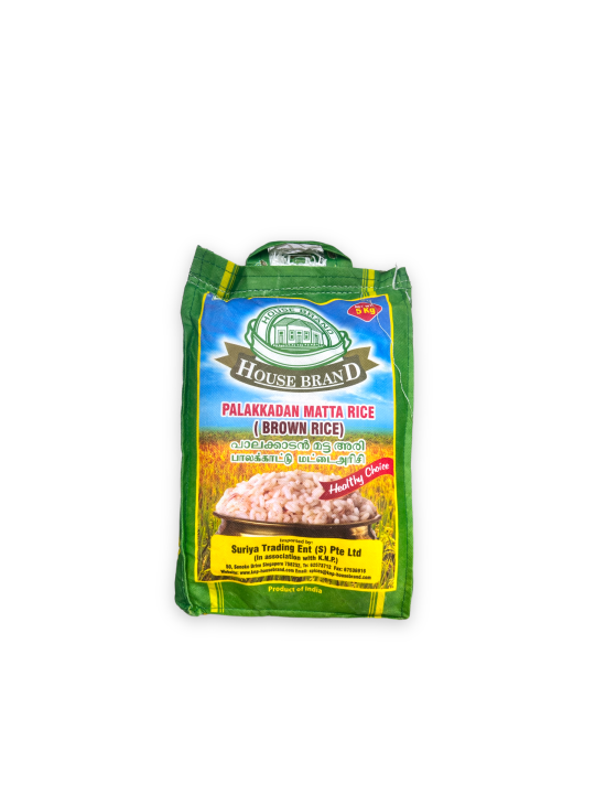 [Sri Arasi Minimart] House Brand Palakkadan Matta Rice (Brown Rice ...