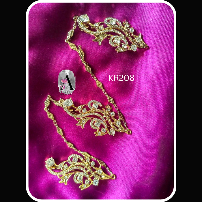 Nyonya Kerongsang Rantai Daun Bunga | Lazada