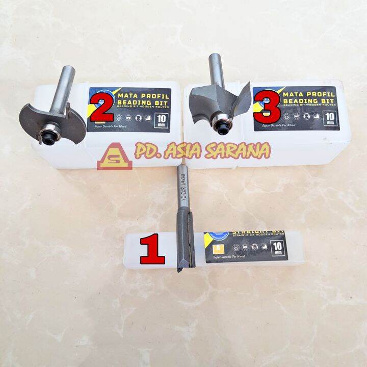 Mata Profil Kayu 10mm Pilih Jenis dan Model / Mata Router Trimmer ...
