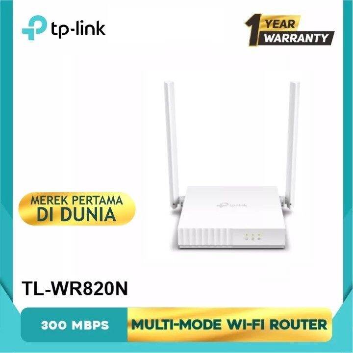 TP-LINK TL-WR820N 300Mbps Wireless N Router 820N | Lazada Indonesia