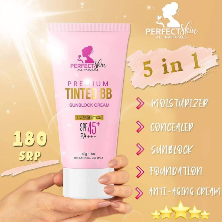 PerfectSkin Premium Tinted BB Sunscreen SPF45 PA +++ | Lazada PH