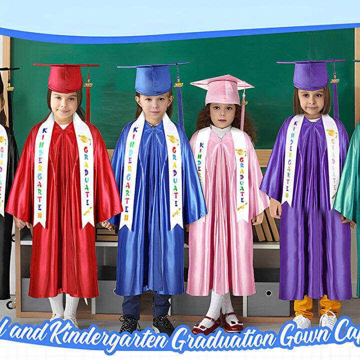 Graduation season kids sash ceremonial sash Preschool Kindergarten ...