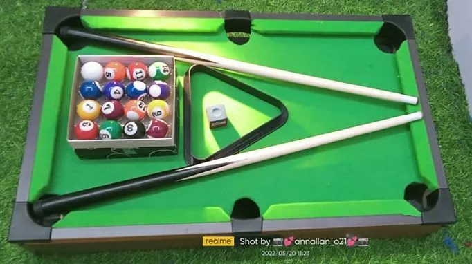 12x20 MINI BILLIARD TABLE TOP/MALIIT NA LAMESA NG BILYARAN PARA SA BATA ...
