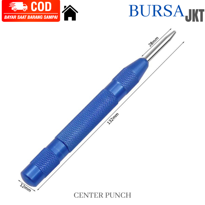 CENTER PUNCH AUTOMATIC PENANDA TITIK BOR 130 MM DRIP AUTO MARKING ...