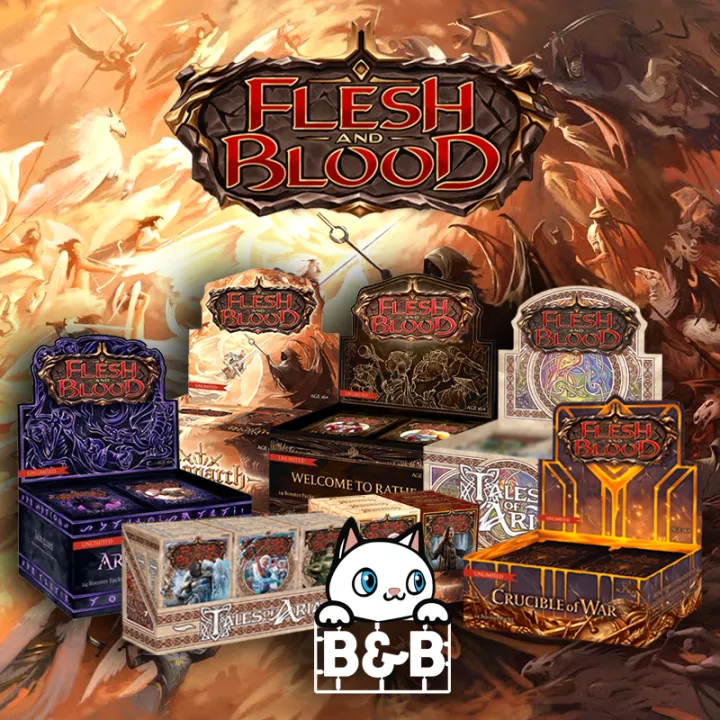 Flesh & Blood TCG : FAB card game ครบทุกชุด การ์ดเกม cardgame boardgame ...