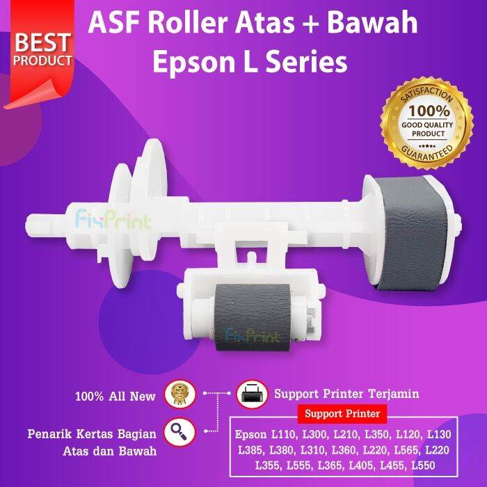 ASF Atas Shaft Roller Bawah Epson L120 L110 L360 Printer L565 L355 Plus ...