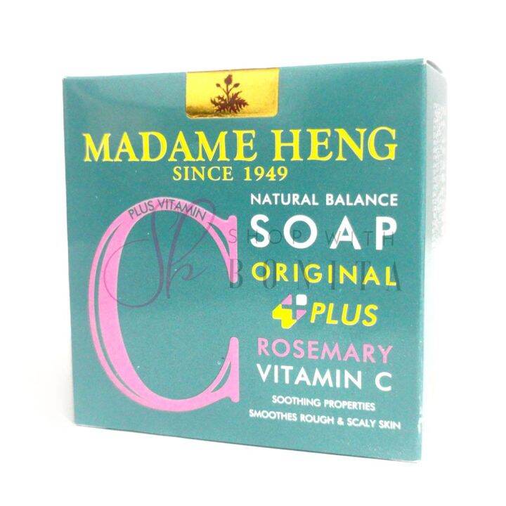 [AUTHENTIC] MADAME HENG ORIGINAL / VITAMIN C / VITAMIN D SOAPS | Lazada PH