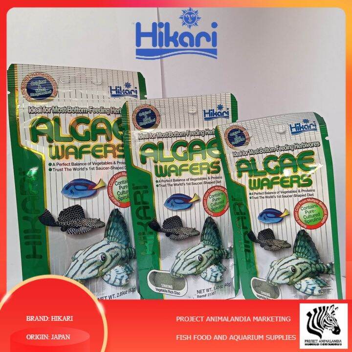 【COD】 Hikari Algae Wafers for fish for shrimp for janitor fish | Lazada PH
