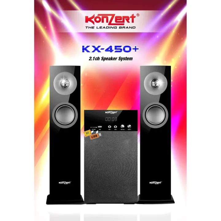 Konzert KX-450+ Speaker System Original | Lazada PH