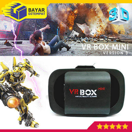 VR Box 3D Virtual Mini Virtual Reality Versi VRbox 3 | Lazada Indonesia