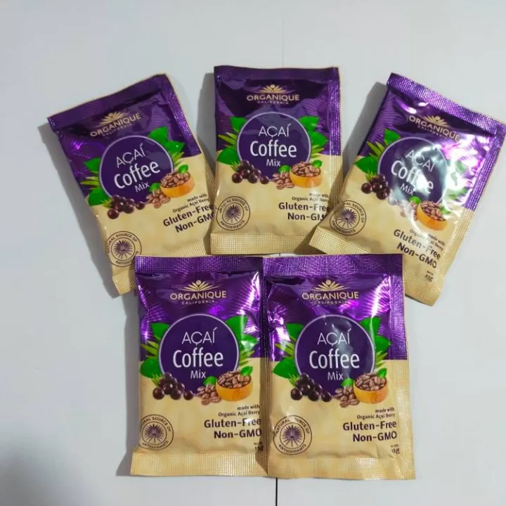 Organique Açaí Coffee Mix Powder (15g Sachet) Retail Pack | Lazada PH
