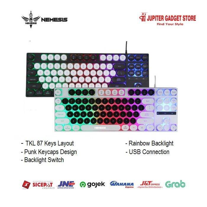NYK Nemesis Furion K04 K-04 Membrane Gaming Keyboard | Lazada Indonesia