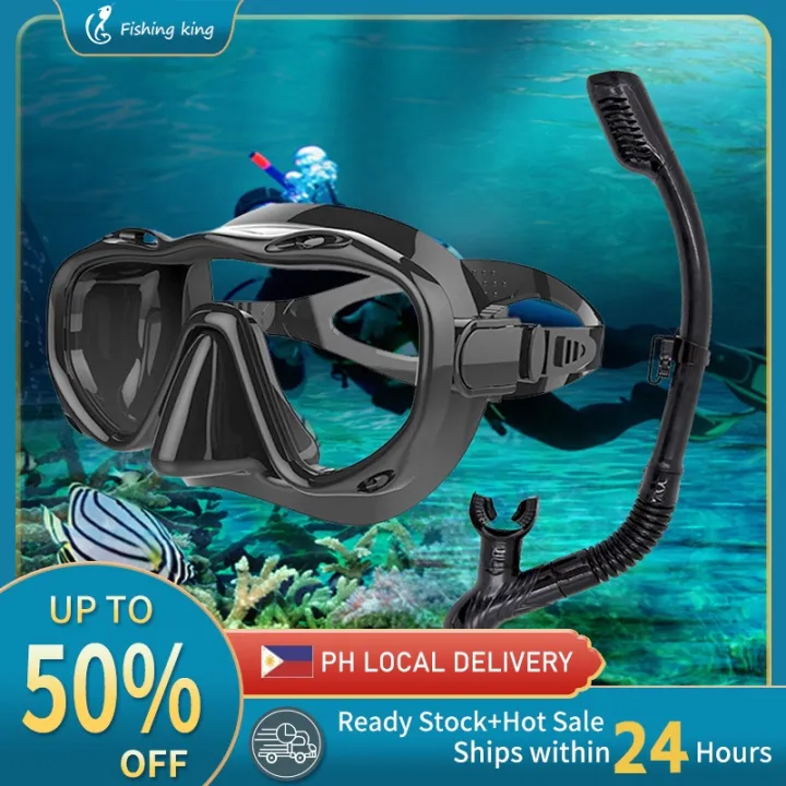 Original Goggles WHALE Professional Diving Scuba Gear Swimming Mask ...