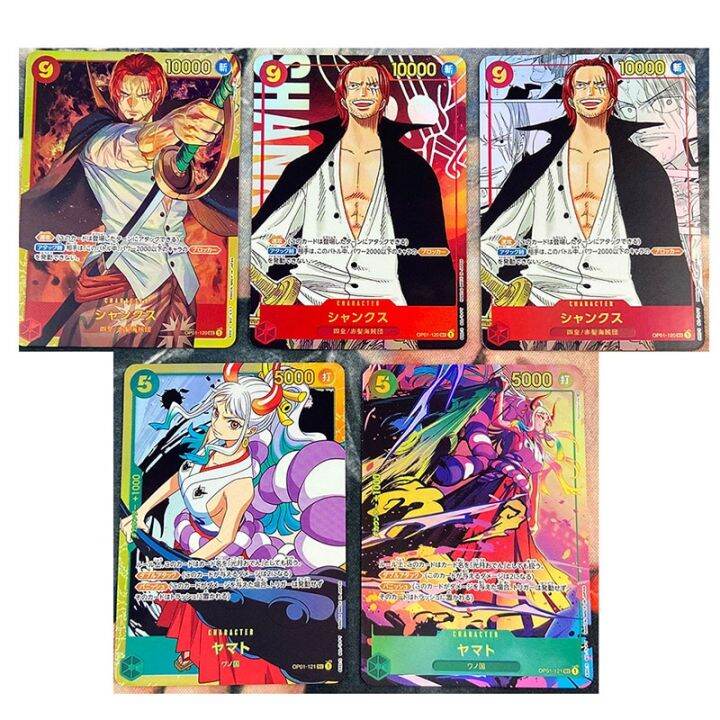 Anime Cards One Piece OPCG Replica Japanese Version Card Game OP01 ...