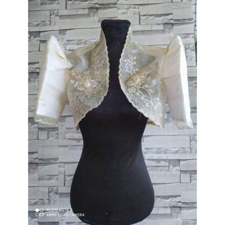 Maria Clara Bolero filipiniana or barong style | Lazada PH