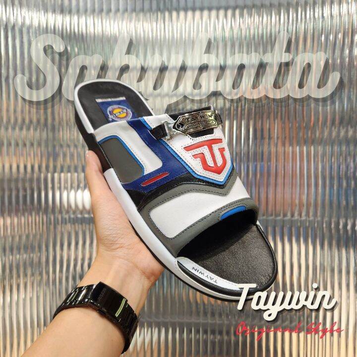 ***NEW2023***!!ใส่ไม่พอดีเปลี่ยนได้!!รองเท้าหนังผู้ชาย TAYWIN แท้พื้นหนา พร้อมกล่อง+ถุงแท้ แถม ...