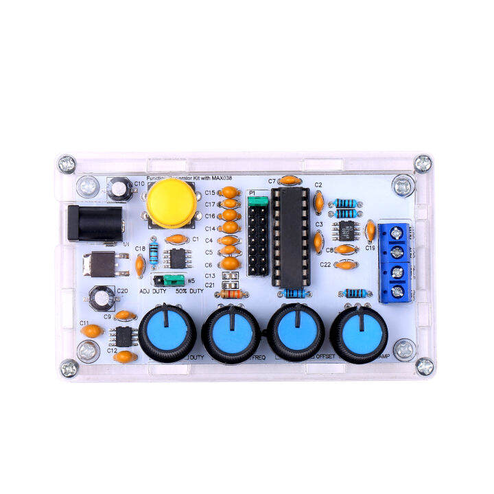 MAX038 Signal Generator DIY Kit 1Hz～20MHz Function Generator High-speed ...
