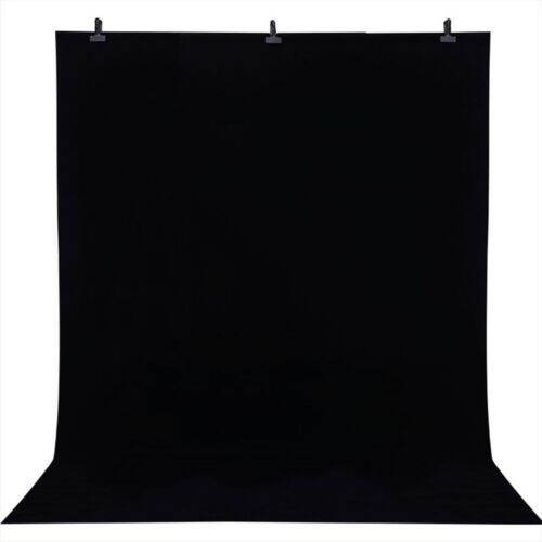 1 METER / 2METER / 3METER / 4METER / 5METER Backdrop Hitam Foto Black ...