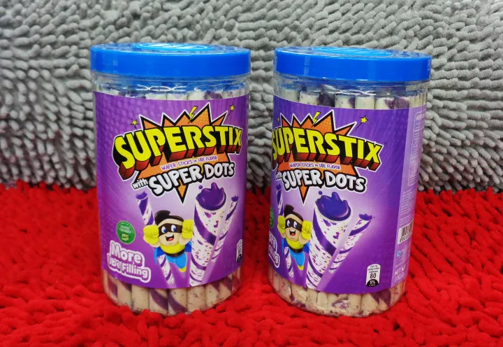 Superstix Wafer Sticks in Ube Flavor with Super Dots 2's 660719 | Lazada PH