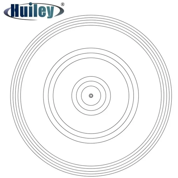Diameter 16 mm 20 mm Eyepiece Calibration Scale Concentric Circles ...
