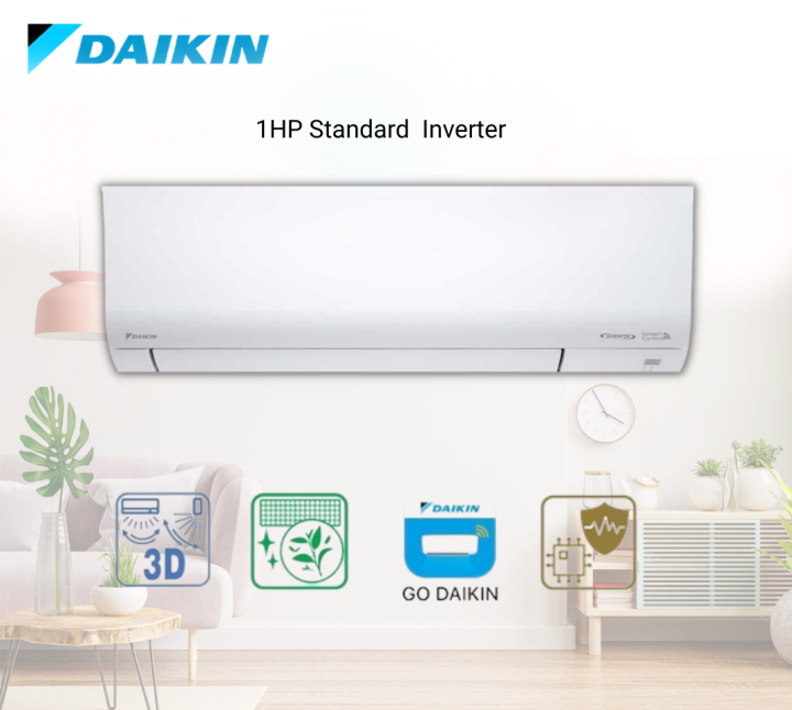 Daikin 1hp 2 5hp Wall Mounted R32 Inverter Air Conditioner Lazada