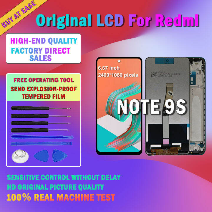 หน้าจอ Xiaomi Redmi Note 9S 9 Pro 4G LCD งานแท้ จอซัมซุง อะไหล่มือถือ ...