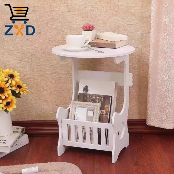 Mini Bedroom or Living Room Round Side Table paper bag makita flagship ...