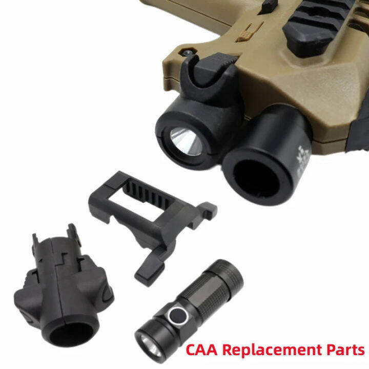 Glock G17 G19 G20 kit CAA G1 carbene kit modified nylon rear cket light ...