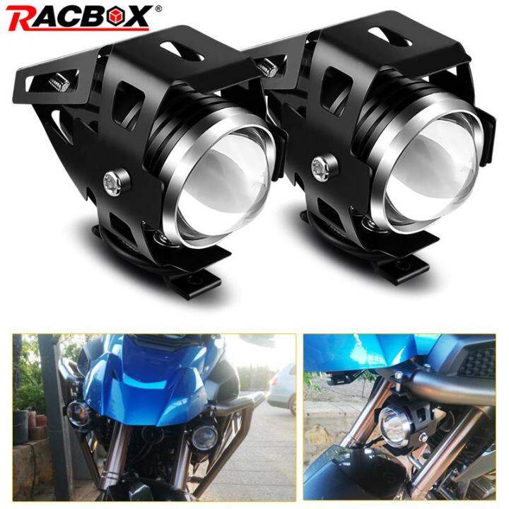 Riding Universal U5 led motorcycle headlights auxiliary lamp motorbike ...