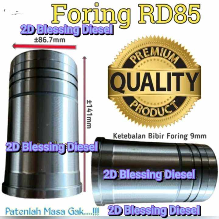 RD85 Cylinder liner Boring foring mesin diesel kubota traktor 1T 2T 86mm | Lazada Indonesia