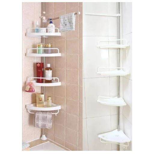 Adjustable Bathroom rack Multi Corner Shelf Shower Organizer Soldby:357 ...