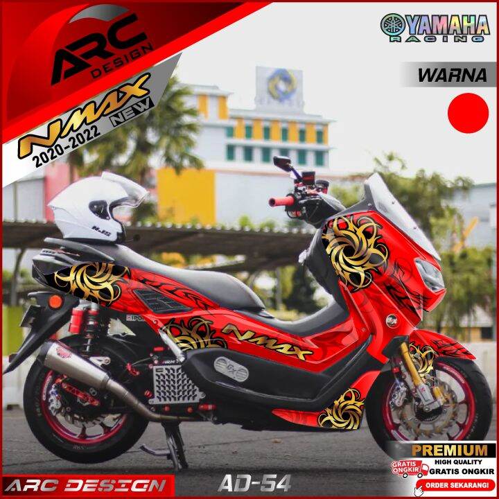 Decal Sticker Dekal Stiker Variasi Motor Yamaha Nmax 155 New Fullbody ...