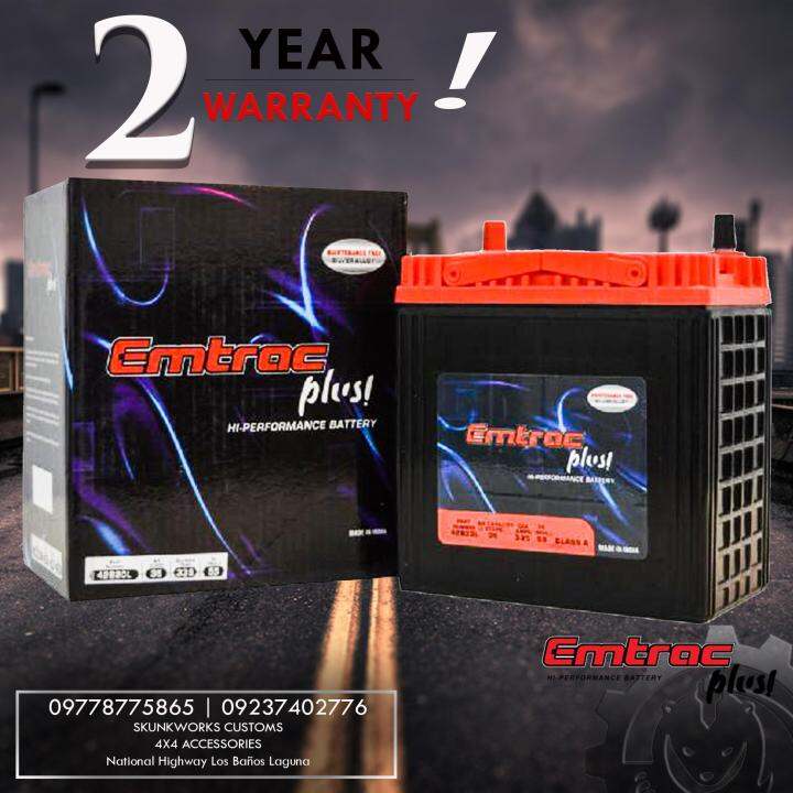 Emtrac PLus Car Battery | Lazada PH