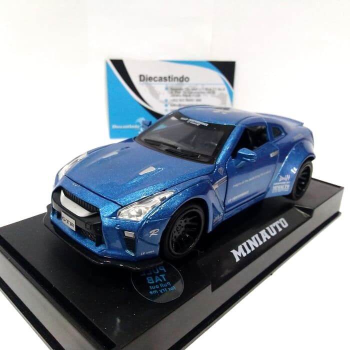 MiniAuto Nissan GTR R-35 Loverly Walk, Biru - Skala 1:32 | Lazada Indonesia