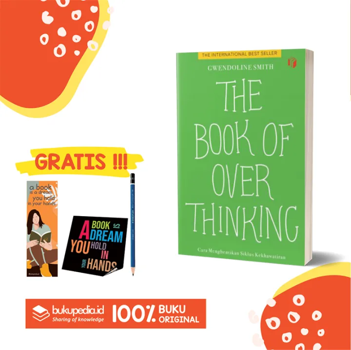 Buku Motivasi - The Book of Overthinking - Shira Media | Lazada Indonesia