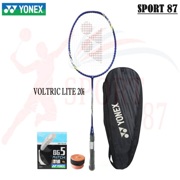 Raket Badminton Yonex Voltric 20i Bonus Komplit Raket Yonex Voltric Lite 20i | Lazada Indonesia