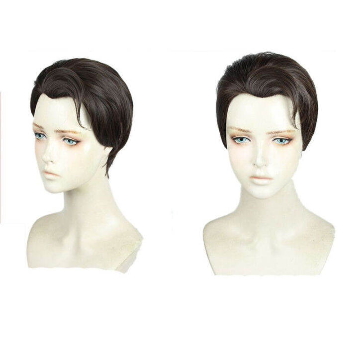 RK800 Detroit: Become Human Connor Cosplay Wig Role Play Hair Slicked ...