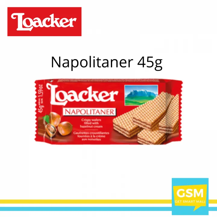 Loacker Napolitaner 45g (EXP:07/23) | Lazada