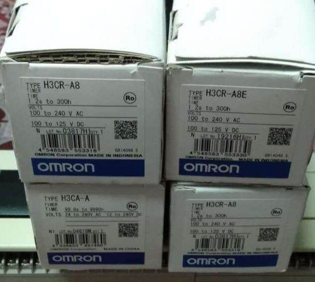 NEW ใหม่ OMRON Timer หน่วงเวลา H3CR-A8 H3CR-A8E H3CA-A H3JA-8C H3JA-A8 ...