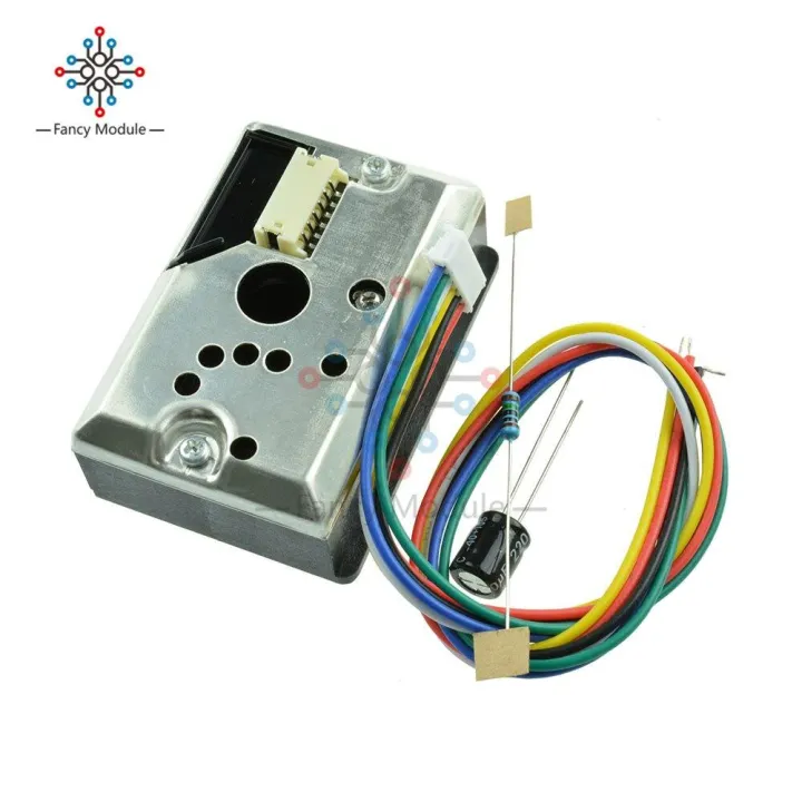 PM2.5 GP2Y1014AU Dust Smoke Particle Sensor Module replace GP2Y1010AU0F ...